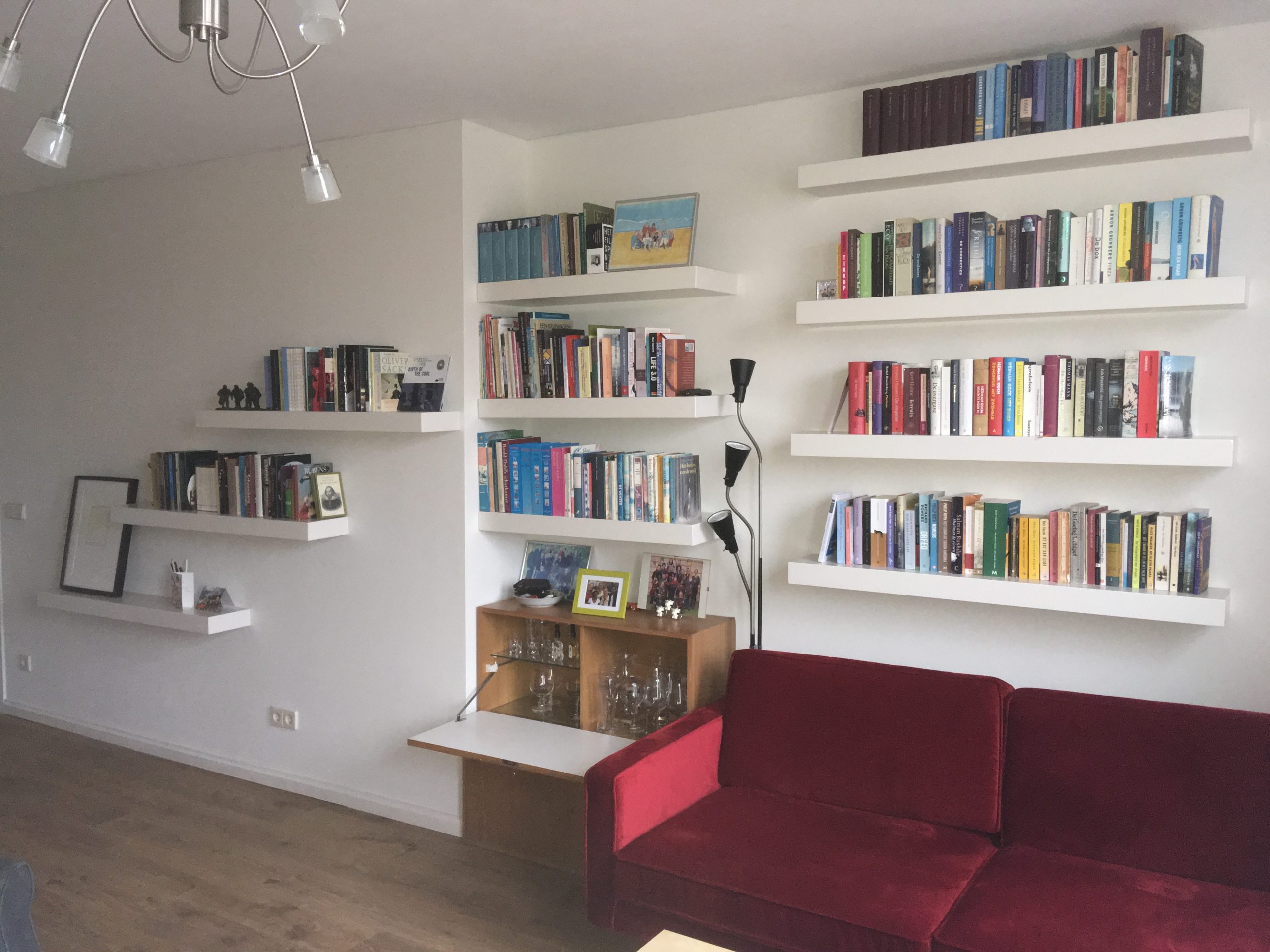 Wandplanken op maat | Zwevende wandplank op maat | MDF planken